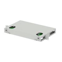China 12-144 Cores Cold Rolled Steel 19-Inch Fiber Optic Patch Panel for Rack Mount for sale