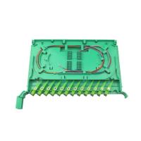 China 12-144 Cores Cold Rolled Steel 19-Inch Fiber Optic Patch Panel for Rack Mount for sale