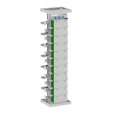 China 792 Cores Open Rack Fiber Optical Distribution Frame ODF Cabinet for Cable Management for sale