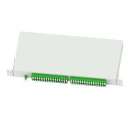 China 5 Time 19inch LC APC Type Fiber Optic Splitter Panel for FTTX Network Solutions for sale