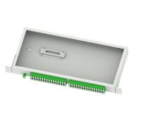 China 5 Time 19inch LC APC Type Fiber Optic Splitter Panel for FTTX Network Solutions for sale