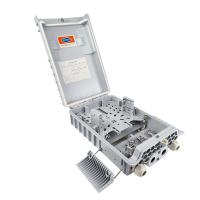 China PC ABS Material Fiber Distribution Box for 16 Cores FTTH Access in Wall Pole Mounting for sale