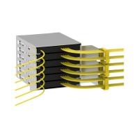 China 10 144-Core FTTH Outdoor Fiber Distribution Cabinet for Telecom Network High Capacity for sale