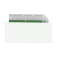 China 19-Inch Fiber Optic Splitter Panel Sub ODF LC Connector for Network FTTH SC Connector Type for sale