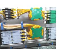 China 576 Core Fiber Distribution Cabinet SMC Outdoor Ground Mounted for FTTH Network for sale