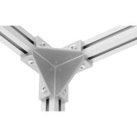 China FTTH 19inch Silver/Gray Open Rack Aluminum Profile Fiber Optical Distribution Frame ODF for sale