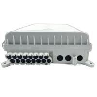 China 16 Core SC Fiber Optic Distribution Box FTTH 300x240x100mm IP65 Wall Pole Mount for sale