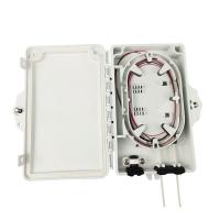 China Network Distribution Access Outdoor FTTH IP65 Fiber Optic Termination Box 2 Cores PC ABS for sale