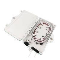 China Network Distribution Access Outdoor FTTH IP65 Fiber Optic Termination Box 2 Cores PC ABS for sale