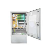 China 144 Core Fiber Distribution Cabinet SMC IP65 for Urban Rural Broadband Networks for sale