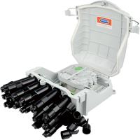 China 16 Cores Outdoor Pre-Connectorized Fiber Optic Splitters for Network Distribution Box for sale