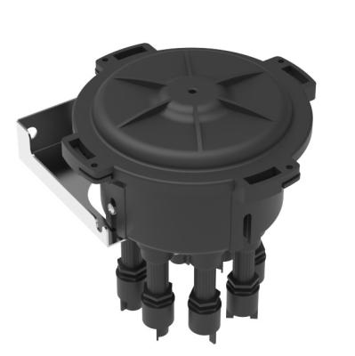 China 8 Ports Pre-Connectorised Fiber Optic Splice Closure 12 Cores IP68 for FTTX for sale