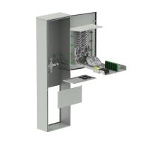 China Cold Rolled Steel IP65 Outdoor Telecom Cabinet 99 Ports ODF Fiber Distribution for sale