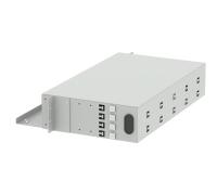China 5 LC APC 48 Ports 19 Inch Optical Fiber Patch Panel for ODN Network FTTH Applications for sale