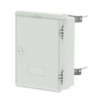 China 96 Cores SC Fiber Optic Terminal Box Outdoor FTTH Distribution Box 450x335x195mm for sale