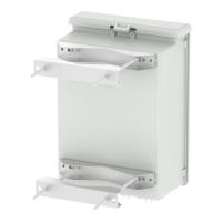China 96 Cores SC Fiber Optic Terminal Box Outdoor FTTH Distribution Box 450x335x195mm for sale