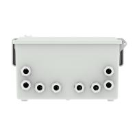 China 96 Cores SC Fiber Optic Terminal Box Outdoor FTTH Distribution Box 450x335x195mm for sale