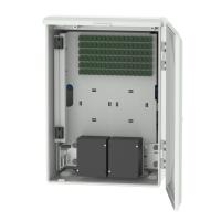 China 96 Cores SC Fiber Optic Terminal Box Outdoor FTTH Distribution Box 450x335x195mm for sale