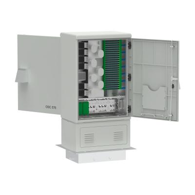 China SMC Optical Fiber Distribution Cabinet 576 Cores IP65 FTTX Ground Mounted for sale