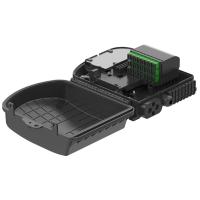 China 16 Port Outdoor FTTH Fiber Optic Terminal Box 24 Core Capacity IP65 Wall Pole Mount for sale