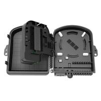China 16 Port Outdoor FTTH Fiber Optic Terminal Box 24 Core Capacity IP65 Wall Pole Mount for sale