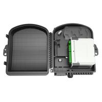 China 16 Port Outdoor FTTH Fiber Optic Terminal Box 24 Core Capacity IP65 Wall Pole Mount for sale