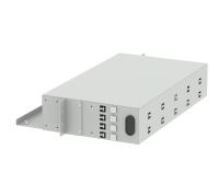 China Sub Optic Distribution Frame 48 Ports 19 Inch LC UPC Patch Panel for Network FTTH Best for sale