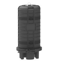 China 3- Black 288 Cores Fiber Optic Splice Closure Cable Joint Box for Network FTTH Networks for sale
