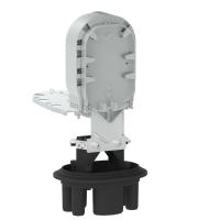China 3- Black 288 Cores Fiber Optic Splice Closure Cable Joint Box for Network FTTH Networks for sale