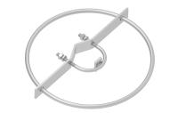 China Outdoor Iron Pole Head Ring for Electrical Pole Mounting Used in FTTH Construction for sale