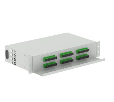 China 48 Ports SC APC 19 Inch Optical Distribution Frame for Network FTTH Infrastructure 5 for sale