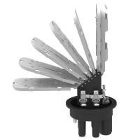 China 288 Cores Fiber Optic Splice Closure Junction Box for Versatile FTTX Applications for sale