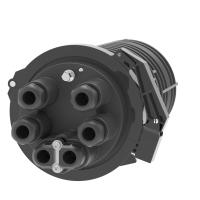 China Black 192 Cores Fiber Optic Splice Closure Cable Joint Enclosure for Network FTTH Projects for sale