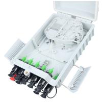 China Pre-Connectorized Fiber Distribution Outdoor FTTH 16 Cores Splitters Optic Terminal Box for sale