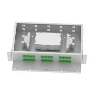 China FC APC Optical Distribution Frame 48 Ports 19 Inch Patch Panel Ideal for FTTX and Network for sale