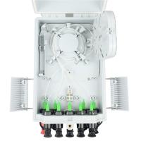 China Pre-Connectorized Fiber Distribution Outdoor FTTH 16 Cores Splitters Optic Terminal Box for sale