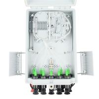 China Pre-Connectorized Fiber Distribution Outdoor FTTH 16 Cores Splitters Optic Terminal Box for sale