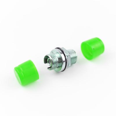 China FC APC Simplex Adapter Low Insertion Loss 0.2 dB for Optical Fiber Network Connections for sale
