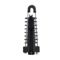 China PA1500 FTTH Cable Anchoring Clamp High Tension Plastic Wed Type for 25-50 mm2 Conductors for sale