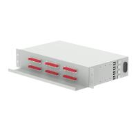 China 5 19 Inch Patch Panel 48 Ports FC UPC Optical Distribution Frame for FTTX Applications for sale