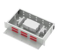 China 5 19 Inch Patch Panel 48 Ports FC UPC Optical Distribution Frame for FTTX Applications for sale