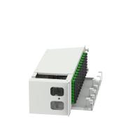 China Data Center 96 Cores SC APC Type 19 Inch Fiber Optic Patchpanel with 5 and Swing Design for sale