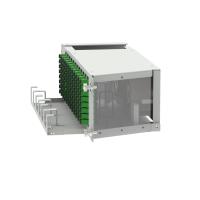 China Data Center 96 Cores SC APC Type 19 Inch Fiber Optic Patchpanel with 5 and Swing Design for sale