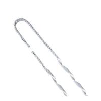 China Preformed Dead End 11.7-12.8mm for Fiber Optic Overhead Line Galvanized Steel for sale