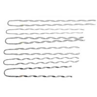 China Preformed Dead End 11.7-12.8mm for Fiber Optic Overhead Line Galvanized Steel for sale