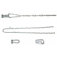 China Preformed Dead End 11.7-12.8mm for Fiber Optic Overhead Line Galvanized Steel for sale