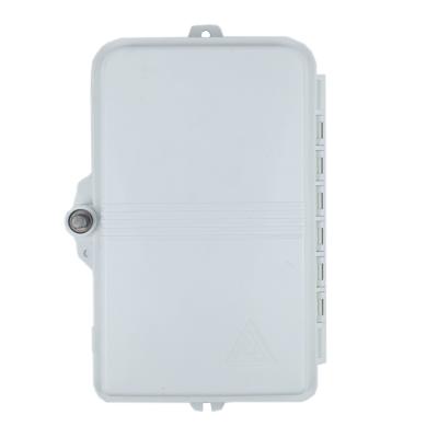 China Fiber Optic Terminal Box IP55 6 Cores Outdoor Waterproof Distribution Box for FTTX Network for sale