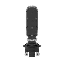 China 96 Cores Fiber Optic Splice Closure Black PP Material IP68 FTTH Cable Joint Box for sale