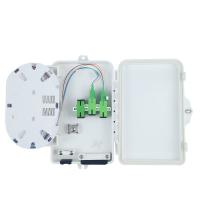 China Fiber Optic Terminal Box IP55 6 Cores Outdoor Waterproof Distribution Box for FTTX Network for sale