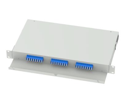 China 19 Inch LC UPC Optical Distribution Frame 24 Ports for FTTH Network for sale